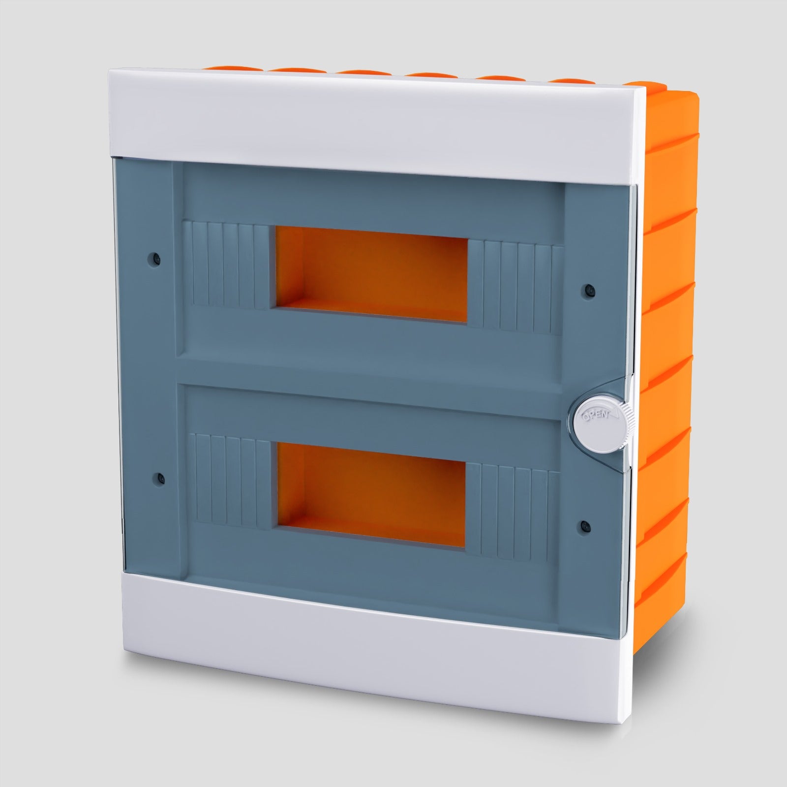 ARS Modular Distribution Board 24 MOD (24 fuses), flush-mounted plasti ...